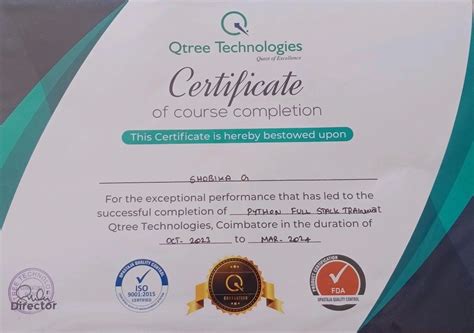 Hello Everyone I Am Glad To Share That I Have Completed Python Full Shobika G