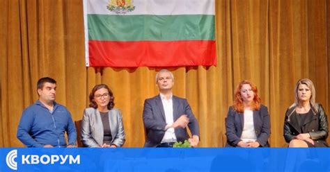 Костадин Костадинов ще обяви лично листите в Силистра Кворум Силистра