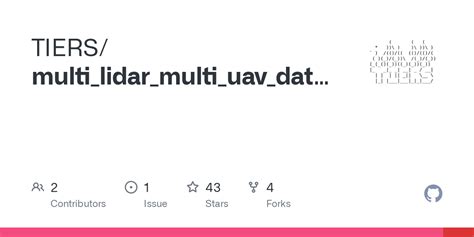 Github Tiersmultilidarmultiuavdataset