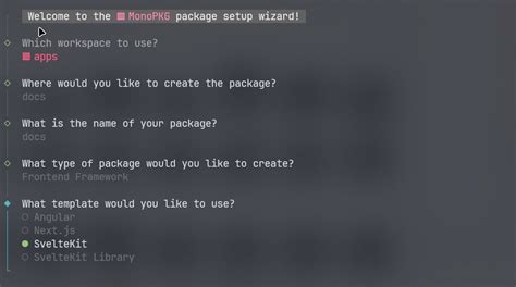 Create Package MonoPKG