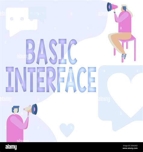 hand writing sign basic interface internet concept boundary across which two independent