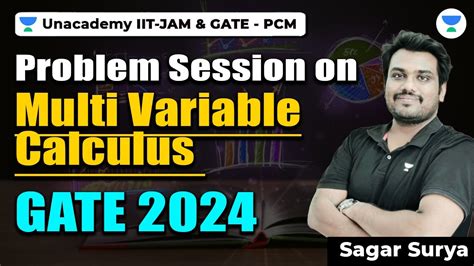 problem session on multi variable calculus gate 2024 iit jam