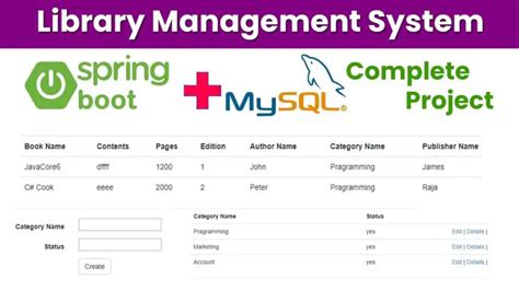 Library Management System Using Spring Boot Tutusfunny