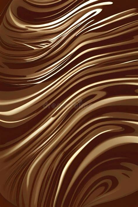 Illustration Of A Chocolate Swirl Stock Illustration Illustration Of Drink Brown 267119347