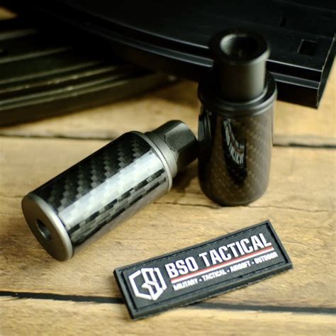 Jual Trident Custom Mini Cqb Sqb Silencer Carbon 14mm Ccw Import Shopee Indonesia