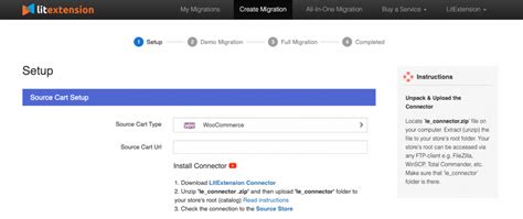 How To Install Connector File Litextension Shopping Cart Migration Guide