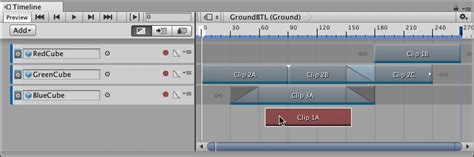 Positioning Clips Unity 手册