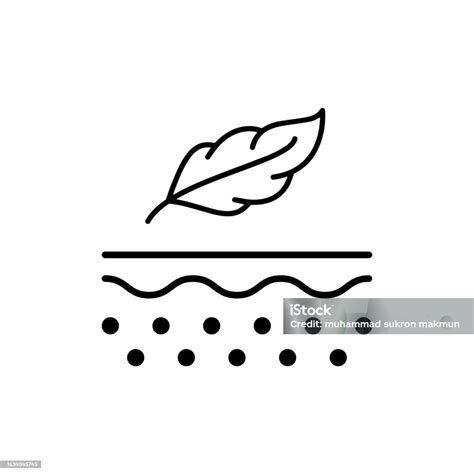 부드러운 피부 라인 아이콘입니다 민감한 피부를위한 화장품 가벼운 깃털 선형 픽토그램 피부과 의사 뷰티 스킨케어 제품 개요 아이콘입니다 편집 가능한 획 고립된 벡터 그림