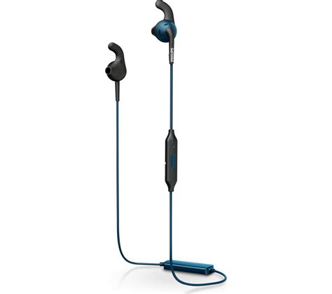 Buy Philips Shq Bl Wireless Bluetooth Headphones Blue Free Delivery Currys