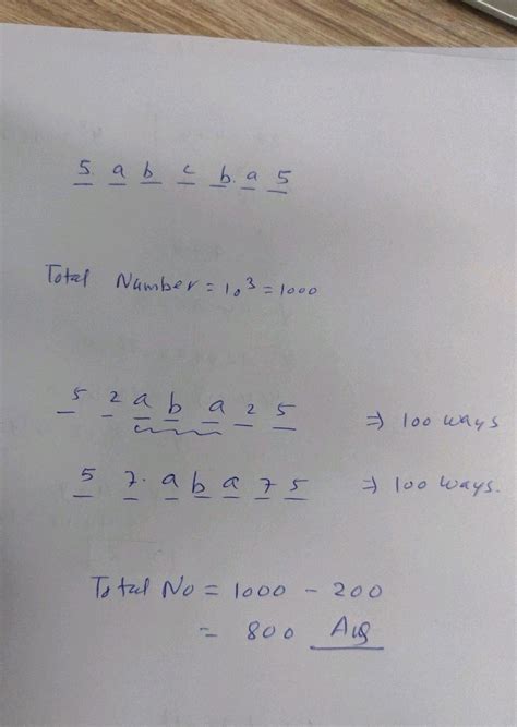Number Of 7 Digit Palindromes Which Are Divisible By 5 But Not By 25