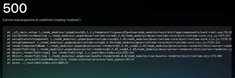 Request Error Unhandled 500 Cannot Read Properties Of Undefined