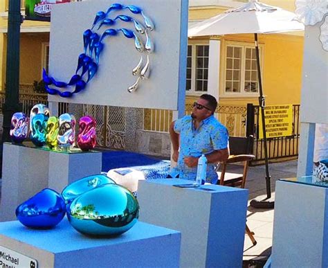 Art Walk In Little Italy San Diego California Free Outdoor Art Event