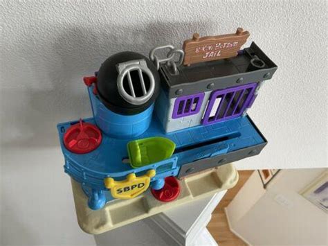 Spongebob Bikini Bottom Jail Playset Only Functions Clean Excellent Cond 3865710066