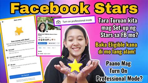 PAANO MAG TURN ON NG PROFESSIONAL MODE | HOW TO ENABLE FACEBOOK STARS ...