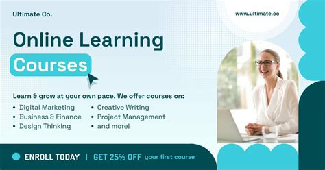 enroll course facebook post piktochart