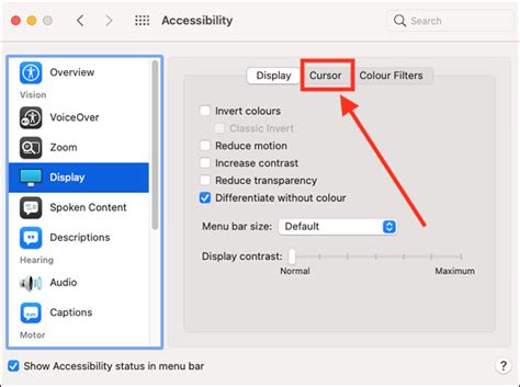 How To Find Your Mouse Pointer In Macos 11 Big Sur Abilitynet