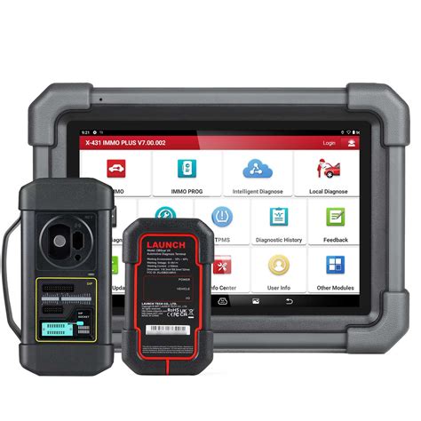 launch x431 immo plus key programmer supports mqb rh850 bmw bdc2