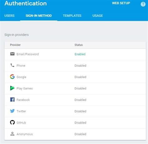 building chat system with firebase authentication