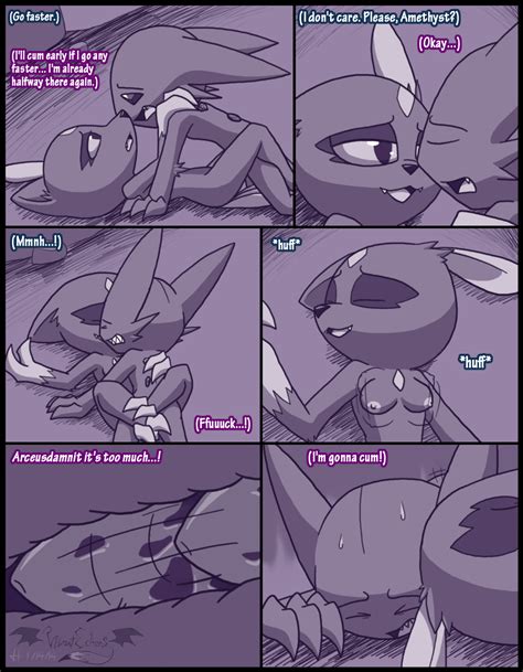 Rule 34 Blush Breasts Closed Eyes Comic Female Furry Male Nintendo Nipples No Humans Pokemon