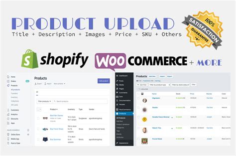 Upload Products Data Entry Research To Any Website Like Woocommerce