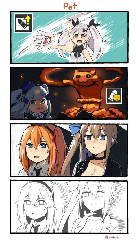 Pin Oleh Javier Z Wolf Di Girls Frontline Animasi Gambar Karakter
