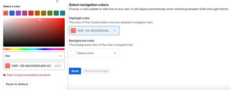 Customize The Navigation Colors Confluence Cloud Atlassian Support