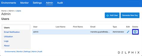 Users And Roles Delphix Masking Documentation