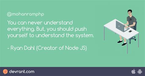 Nodejs You Can Never Understand Everything But You Should Push Yourself To Understand The