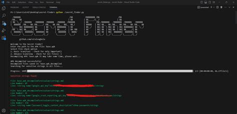 GitHub Viralvaghela Secret Finder Python Tool To Decompile The Android Apk And Find Secrets