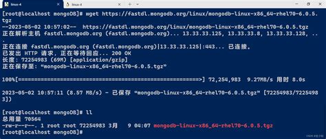 linux安装单机mongodb6 0 5 使用tar包安装 mongodb tarball包安装 csdn博客