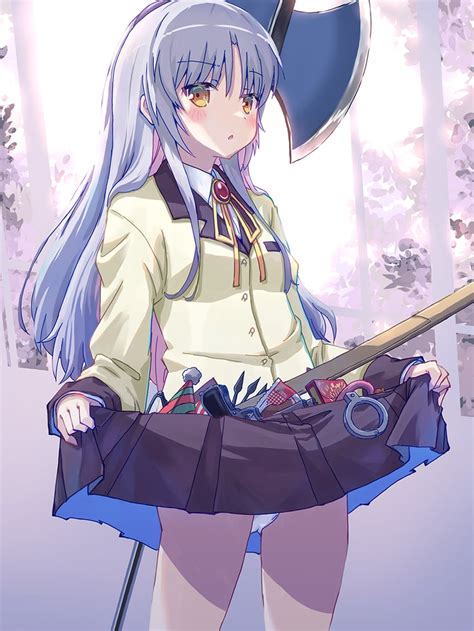 Tachibana Kanade Angel Beats Drawn By Akayama Yukihe Danbooru