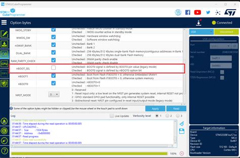 stm32 usb bootloader stmicroelectronics community