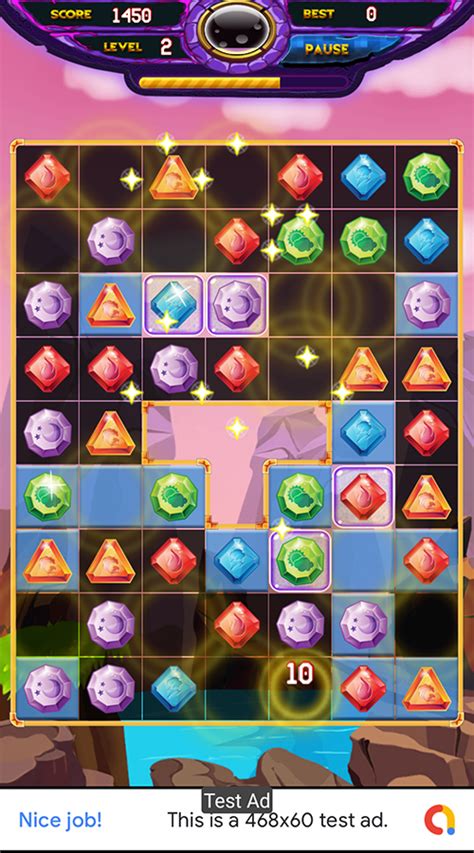jewel deluxe unity complete project android ios admob by dotmob