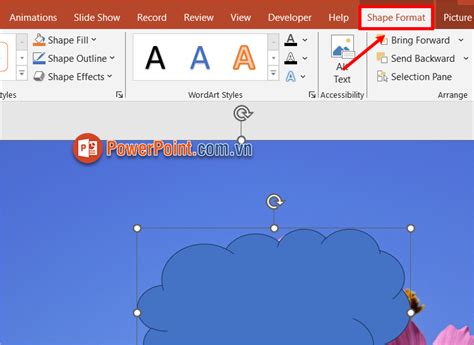 Cách Chèn ảnh Vào Shape Trong Powerpoint