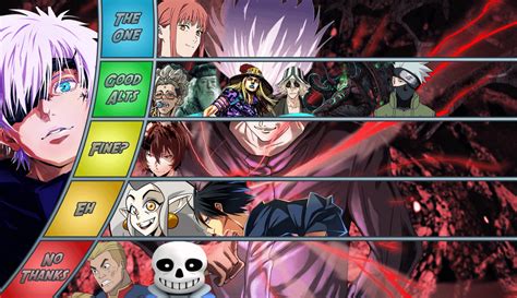 satoru gojo’s tier list is done : r/DeathBattleMatchups