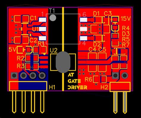 design input 3 level npc inverter module r printedcircuitboard