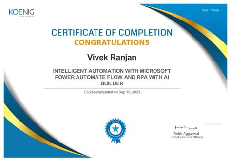 Vivek Ranjan Kush On Linkedin Course5i Intelligentautomation Rpa