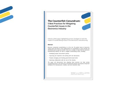 Best Practices For Mitigating Counterfeit Issues In The Electronics Industry Siliconexpert