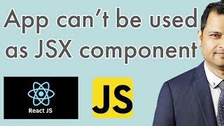 Cannot Be Used As A Jsx Component Exploring The Limitations In English