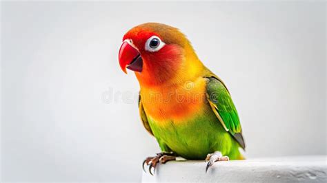 Capturing The Essence Of A Fischers Lovebird A Stunning Portrait