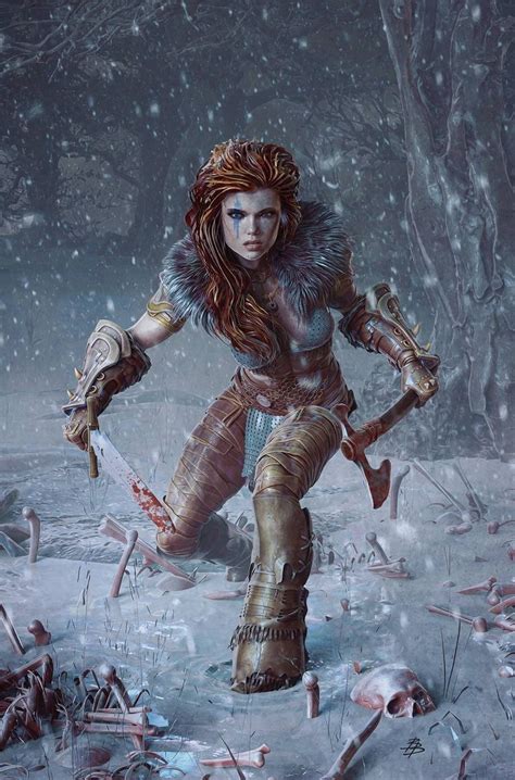 Red Sonja Red Sonja Comic Company Comics Girl