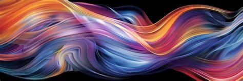 Premium Photo Abstract Fluid Shapes With Vibrant Colors