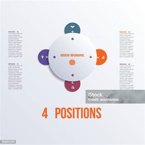 순서도 워크플로 배너에 사용할 서식 파일 꽃 다채로운 Infographics 4 위치 개념에 대한 스톡 벡터 아트 및 기타 이미지 개념 개념과 주제 건축물 Istock