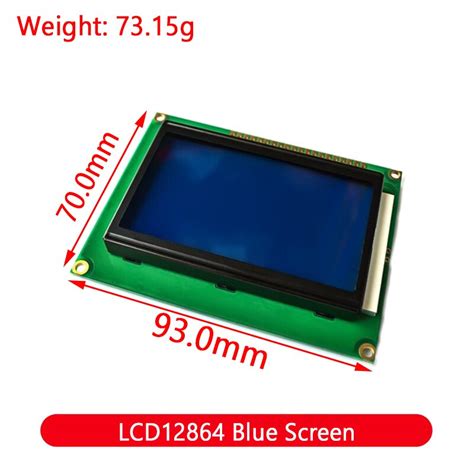 Lcd Module Blue Green Screen For Arduino 0802 1602 2004 12864 Lcd