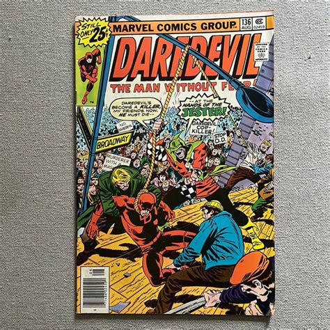 Daredevil 136 The Jester Strikes Fn East Bay Comics