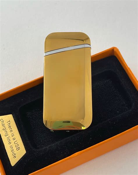 ᐉ Запальничка Usb з дугами Тризуб Золотий ДУГ31 • Краща ціна в Києві Україні • Купити в