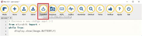 Programe A Micro Bit Com O Mu Um Editor Para Python Embarcados