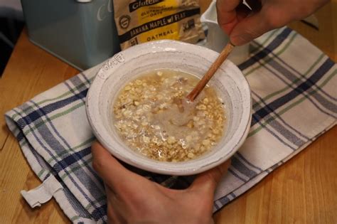 간단한 아침 오트밀 먹는법