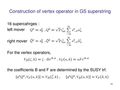 ppt superstring vertex operators in type iib matrix model powerpoint