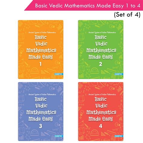 Buy Ancient System Of Indian Mathematics Basic Vedic Mathematics Books Set Of 4 Vedic Maths